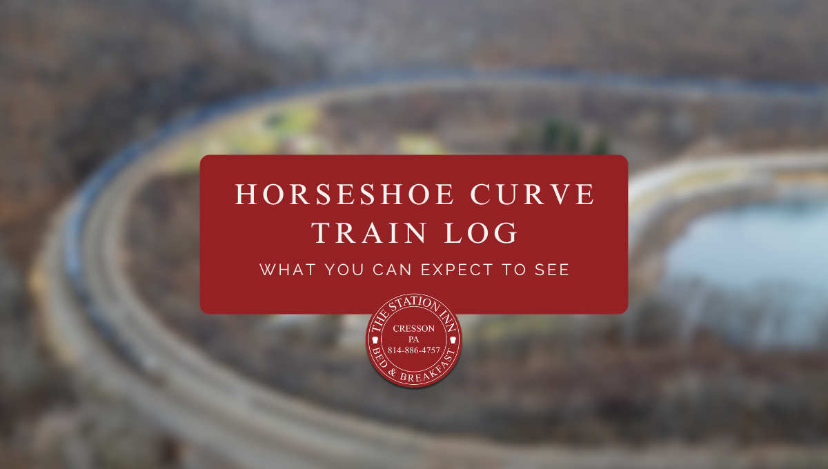 Horseshoe Curve Train Log: What You Can Expect to See - The Station Inn